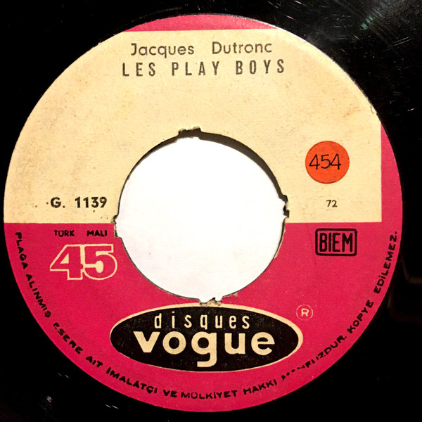 Partitions et accords de Jacques Dutronc : Mini, mini, mini, Et moi, et ...