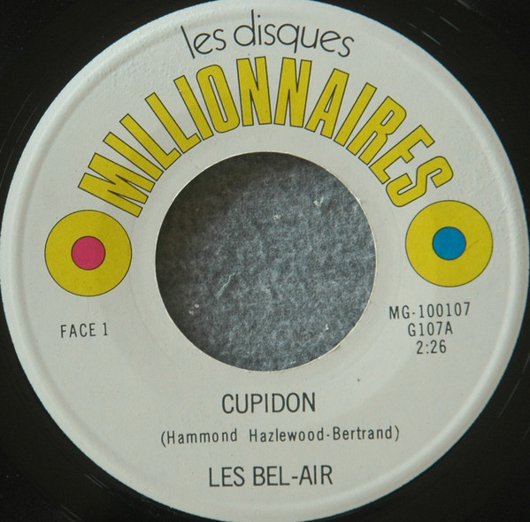 Cupidon - Les Bel Air - Partition 🎸 de la chanson + accords et paroles